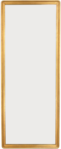 Zeugma Imports Louis Phillippe Antiqued Gold Leaf Mirror | Miskelly ...