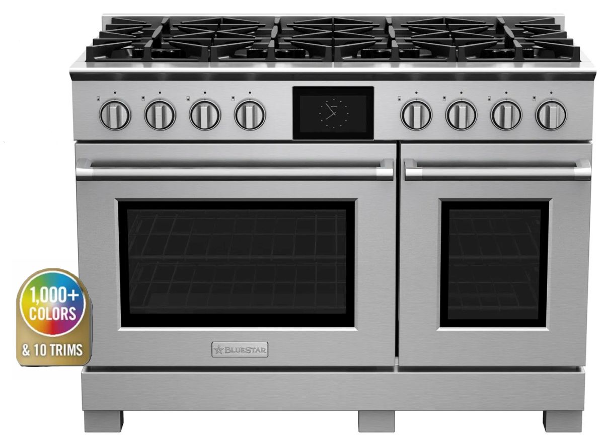 BlueStar 48 Custom Freestanding Dual Fuel Range