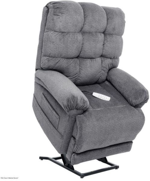 Mega Motion® iNFI Poco Angus Slate Power Lift Recliner with Deluxe Heat ...