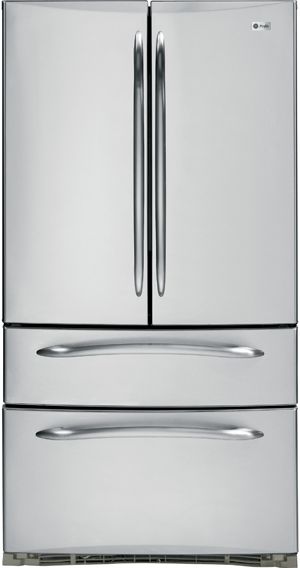GE Profile™ 20.7 Cu. Ft. - French Door Two Drawer Freestanding ...