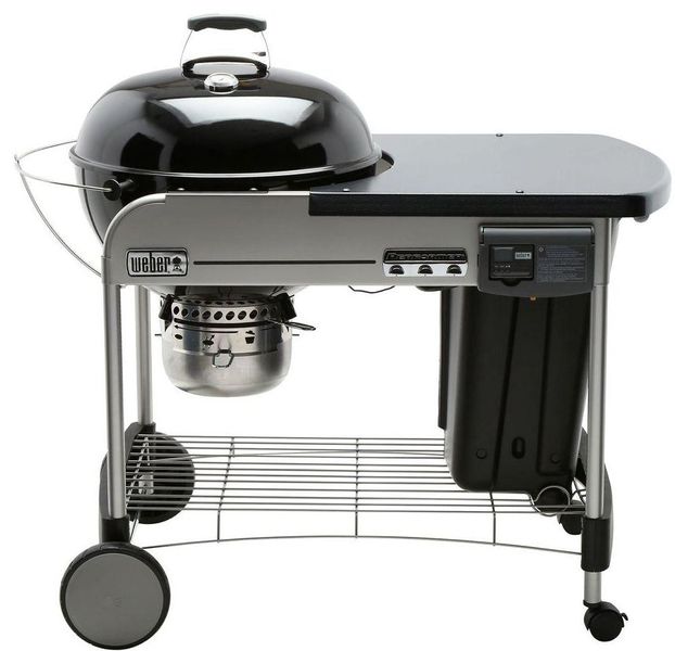 Weber® Grills® Performer® Deluxe 22" Black Freestanding Charcoal Grill ...