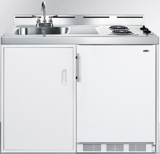 Summit® 48" White All-In-One Kitchenette | Appliance Connection ...