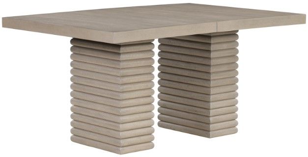 Steve Silver Co. Lily Greige Dining Table | Bob Mills Furniture