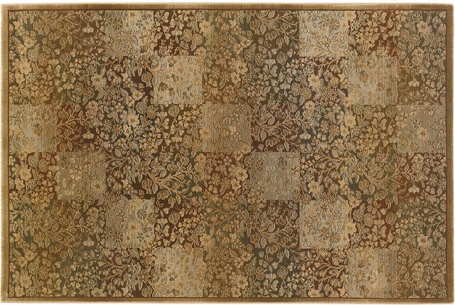 Oriental Weavers™ Generations Brown 10'x12' Rug | Fischer Furniture ...