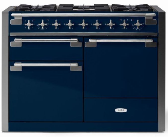 AGA™ Elise 48" Indigo Pro Style Dual Fuel Range | Jerome’s Appliance ...