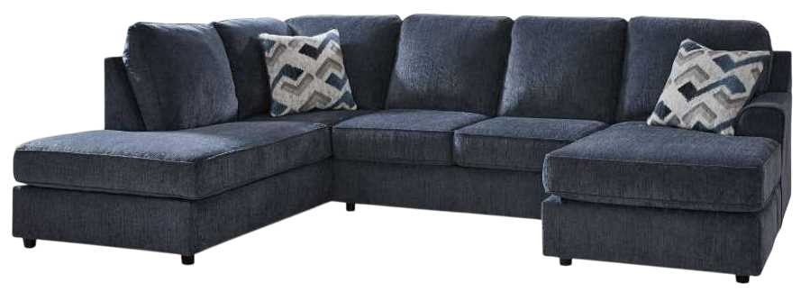 Cobalt blue sectional store