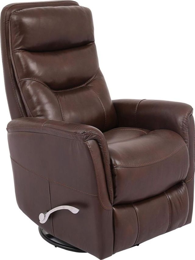 Parker House® Gemini Robust Manual Leather Swivel Glider Recliner ...