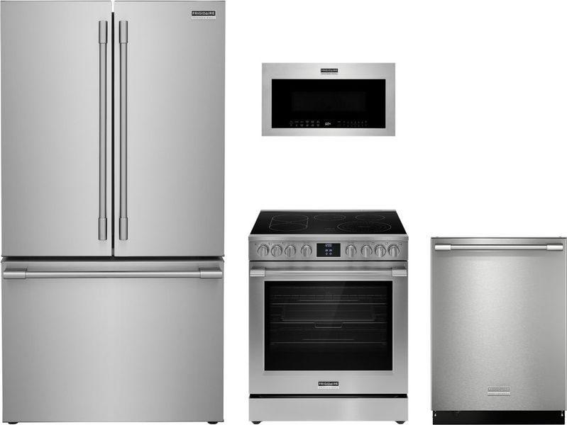 Frigidaire Professional® 4 Piece Stainless Steel Kitchen Package | AHC ...