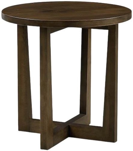 Bassett® Furniture Customizable BenchMade Liam Round End Table ...