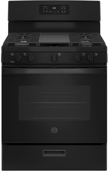 GE® 30" Black Freestanding Gas Range | Direct Appliance of Modesto ...