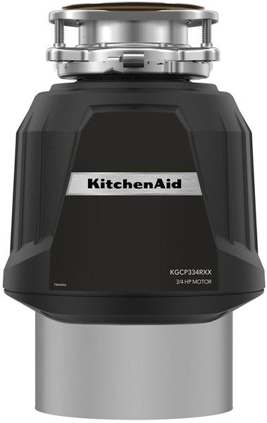 KitchenAid 0.75 HP Continuous Feed Black Garbage Disposal | Spencer's ...