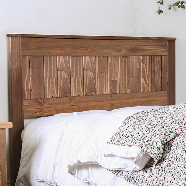 Furniture of America Ila Mahogany Queen Headboard
