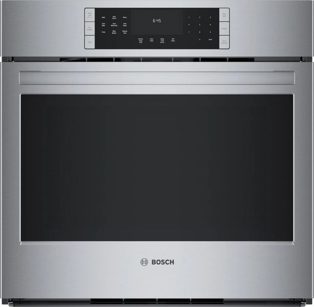 Bosch 800 Series 30" Stainless Steel Single Electric Wall Oven ...