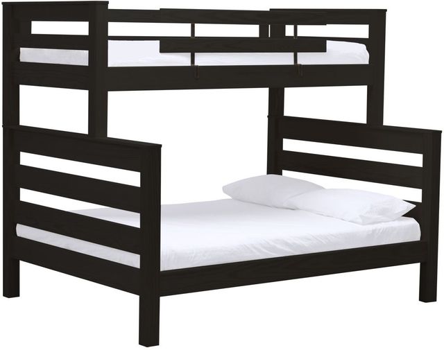 Crate Designs™ Furniture TimberFrame Espresso Twin XL/Queen Bunk Bed ...