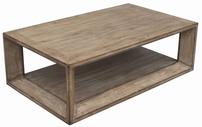 Nest Home Collections Luke Antique Natural Coffee Table | Fischer ...