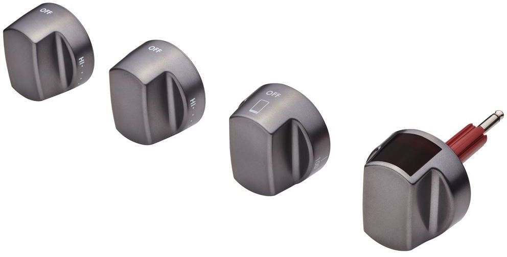 Wolf® Brushed Gray Control Knobs | Dick Van Dyke Appliance World ...