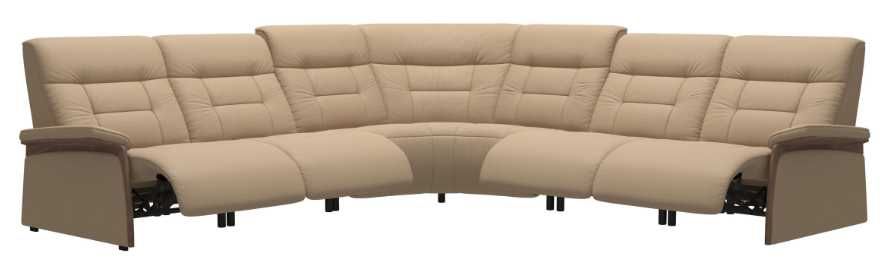 Stressless® by Ekornes® Customizable Mary 3-Piece L-Shape Power ...