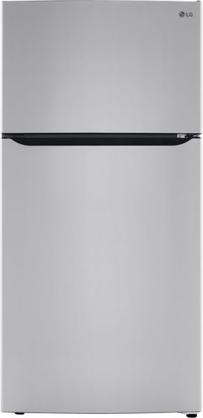 LG 33" 24 Cu. Ft Stainless Steel Top Freezer Refrigerator | Clinton ...