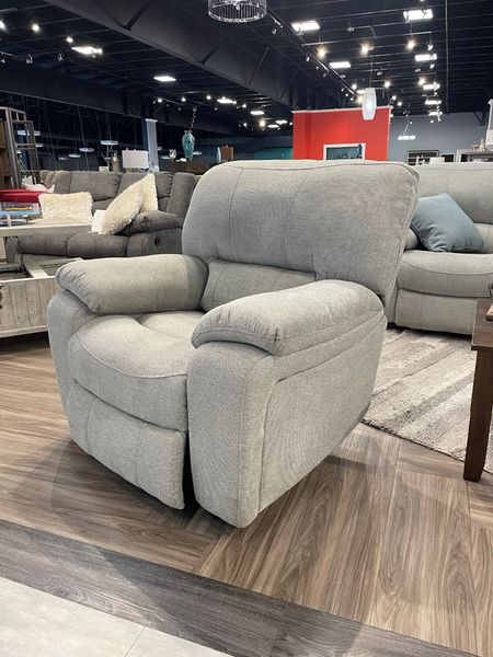 Cheers Light Grey Power Recliner | Kondola's Furniture Terrace ...