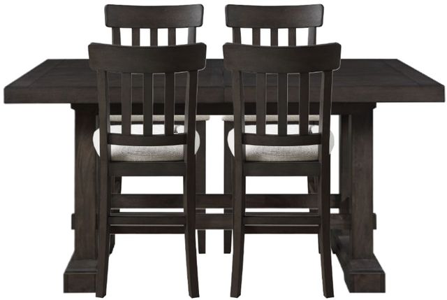 Steve Silver Co. Napa 5-Piece Dusky Cedar/White Counter Height Dining ...