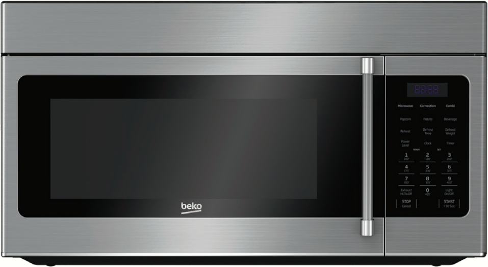 Beko 1.6 Cu. Ft. Stainless Steel Over the Range Microwave | Ralph's Joy ...