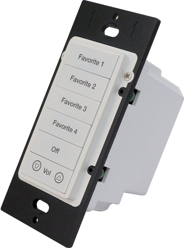 ELAN® 7 Button Single Gang Keypad-White | Home Theater Design Group ...