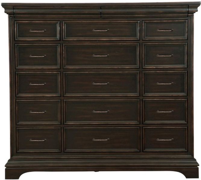 Pulaski™ Caldwell Deep Brown Master Chest | Darvin Furniture | Orland ...