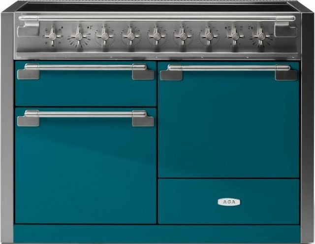 AGA™ Elise 48" Stainless Steel Freestanding Induction Range with ...
