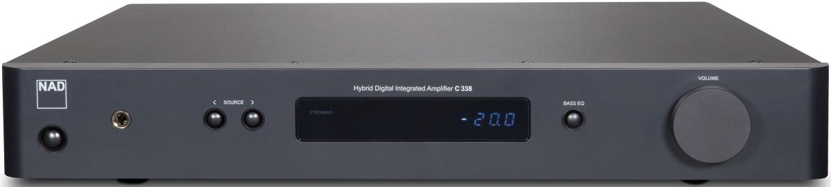 NAD C 338 2 Channel Hybrid Digital DAC Amplifier | Video General ...