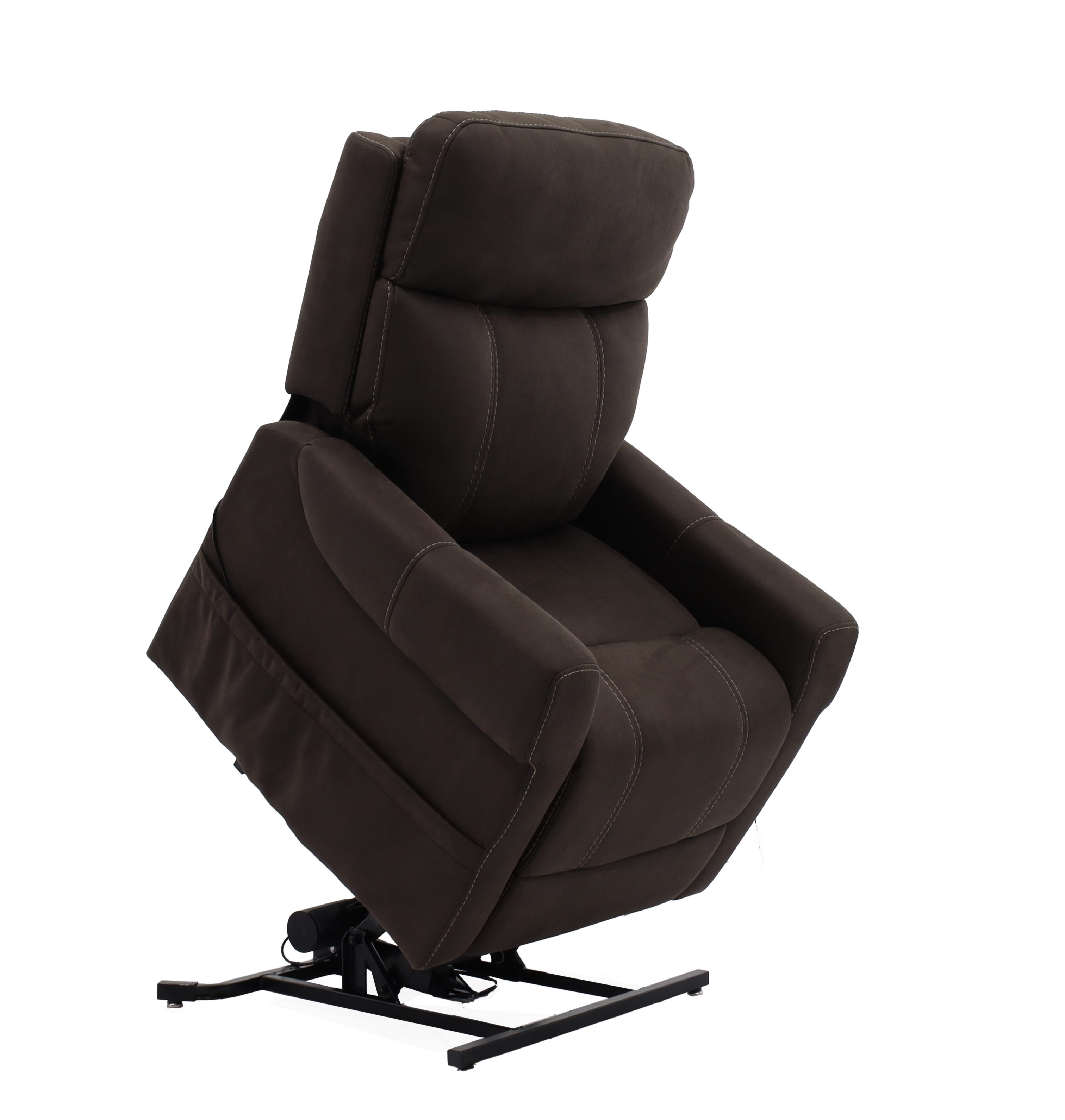 Moto Motion Gunmetal Power Lift Recliner | Miskelly Furniture