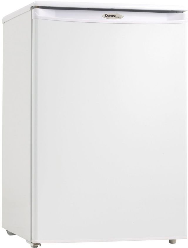 Danby® Designer 4.3 Cu. Ft. White Upright Freezer | Wiens Furniture