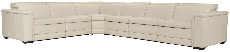 Bernhardt Customizable Lioni 4-Piece L-Shape Power Reclining Sectional ...