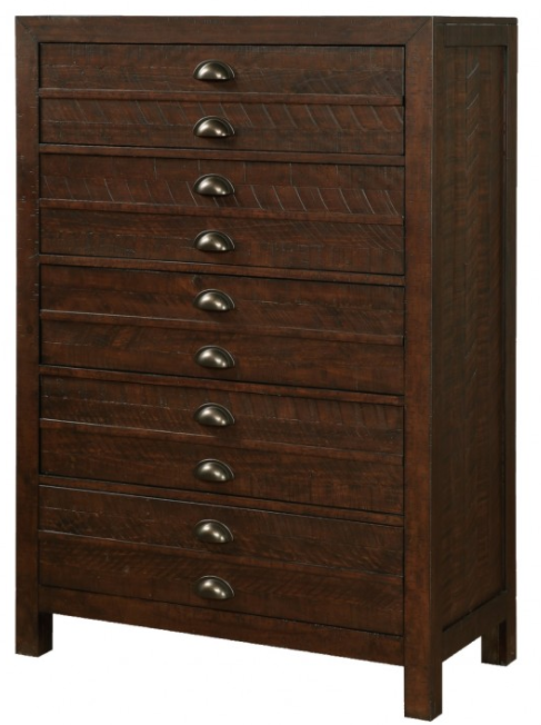 Winners Only® Union Dark Brown Drawer Chest | Fischer Furniture | Rapid ...