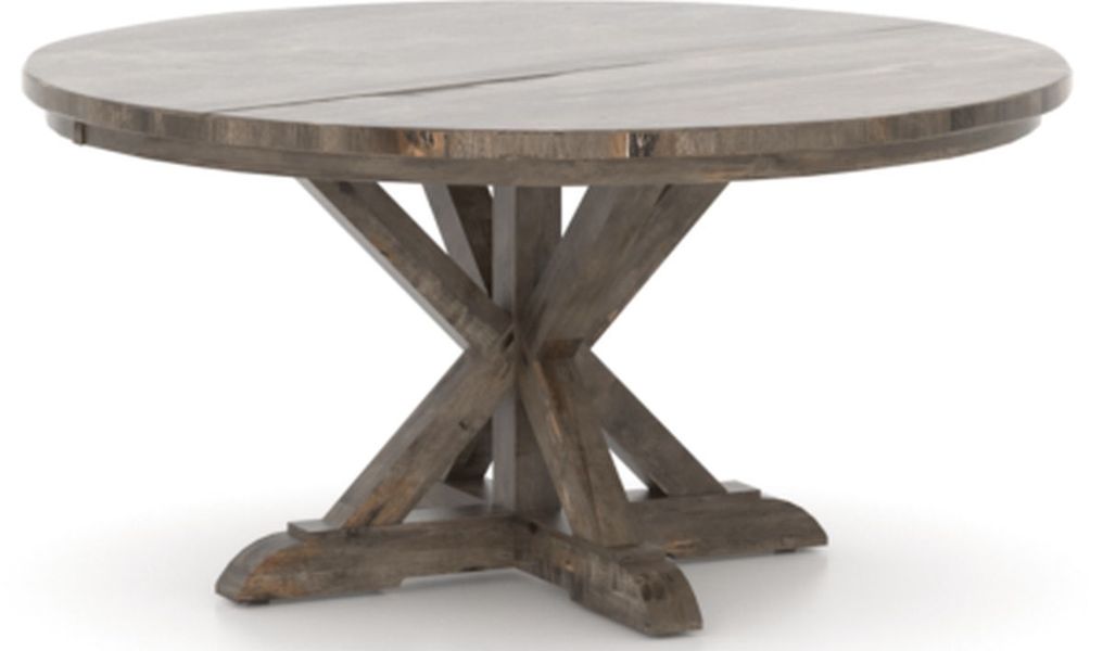 Canadel Customizable Champlain Round Wood HK Base Dining Table | Bowden ...