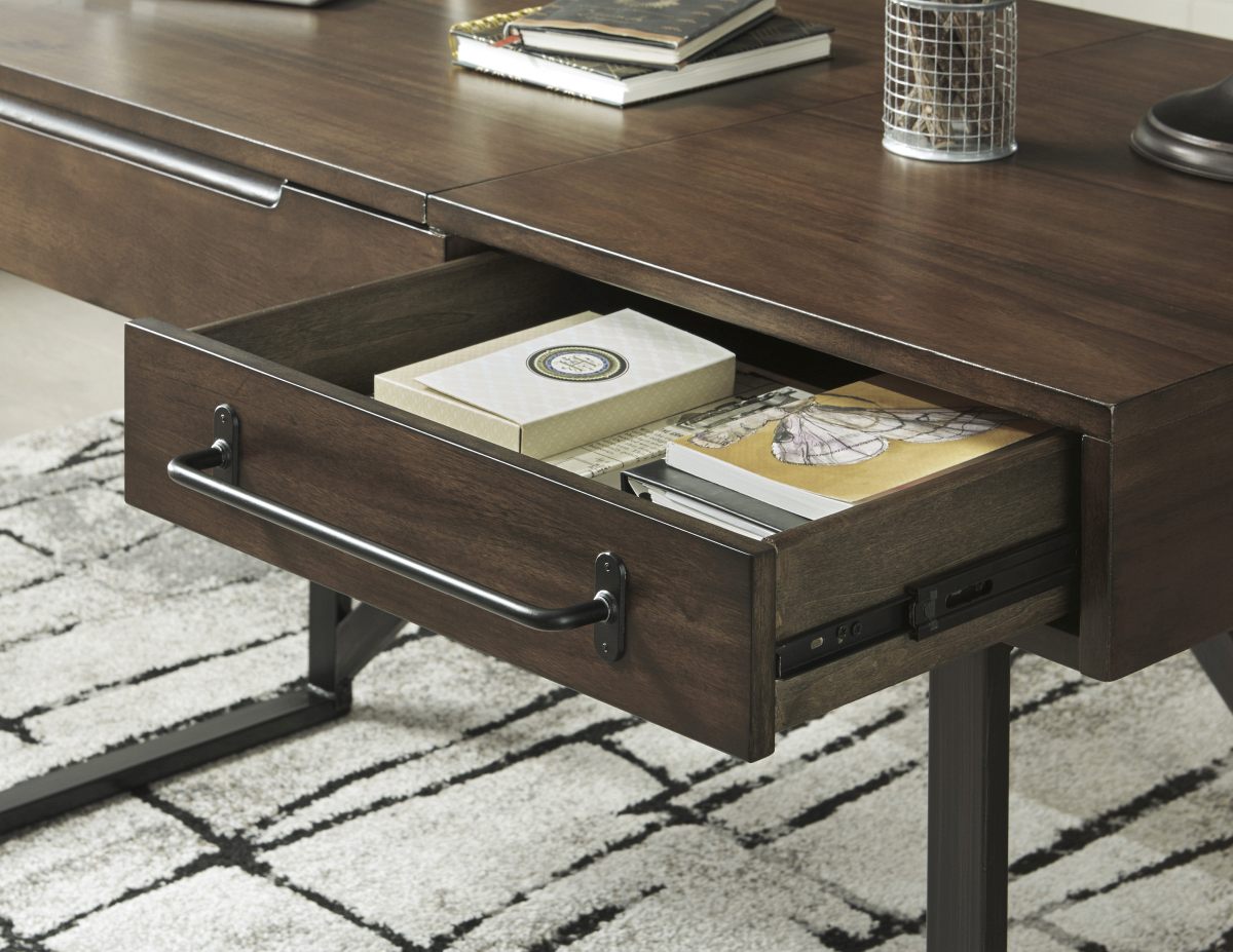 Starmore brown home office lift top l desk store