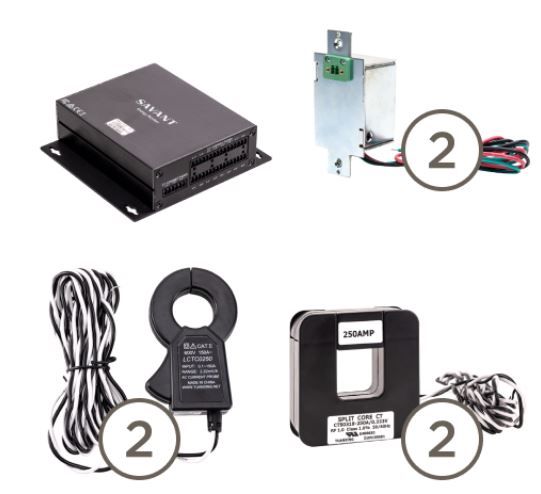 Savant Power System Single Phase Energy Monitoring Kit