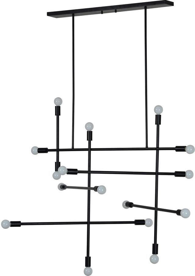 Renwil® Star Black Powder Pendant Light | Gil's Furniture and SleepSource