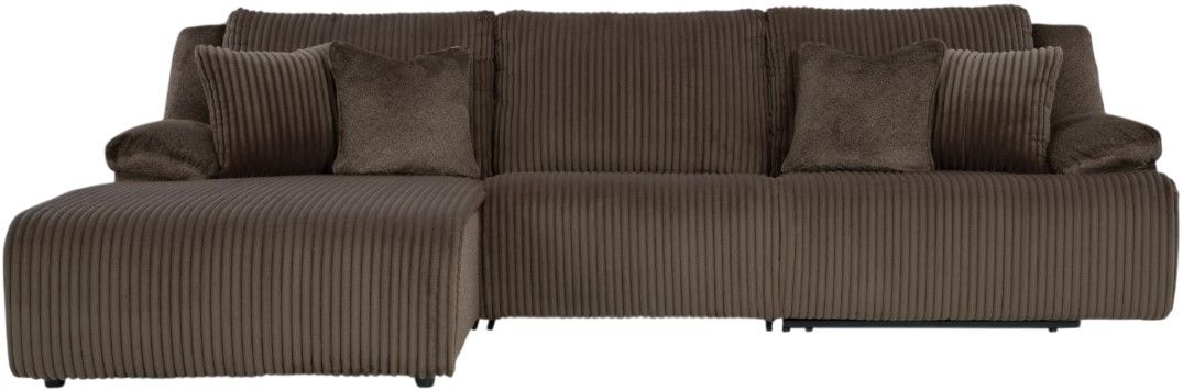 Signature Design by Ashley® Top Tier 3-Piece Chocolate Manual Reclining ...