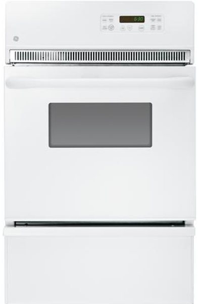 GE 24" White Built-In Single Gas Wall Oven | Ken's Appliance & America ...