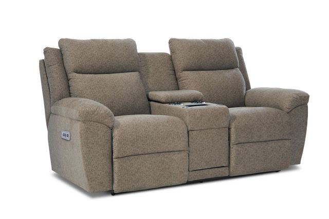 La-Z-Boy® Joel Power Reclining Loveseat with Console, Power Headrest ...