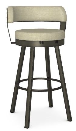 Amisco Customizable Russell Swivel Bar Stool | Marshall's Home Living ...