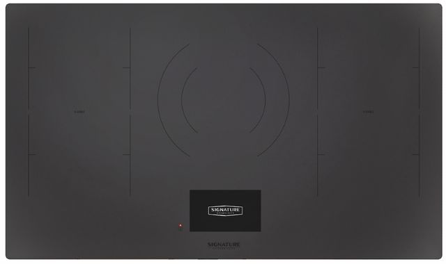 Signature Kitchen Suite 36" Black Glass Induction Cooktop | Bekins ...