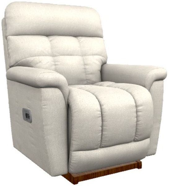 La-Z-Boy® Fulton Linen Power Rocking Recliner with Headrest | Kondola's ...