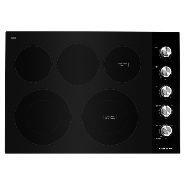 KitchenAid® 30" Black Electric Cooktop | Old McDonald's Furniture ...