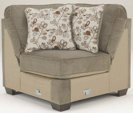 Ashley Patola Park 4 Piece Patina Sectional with Cuddler Lamphere s Furniture Appliance