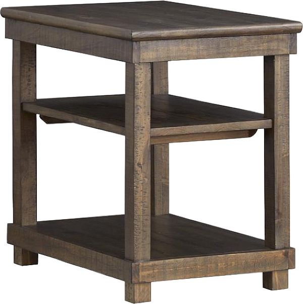 Magnussen Home® Smithton Homestead Brown Chairside End Table | Fischer ...