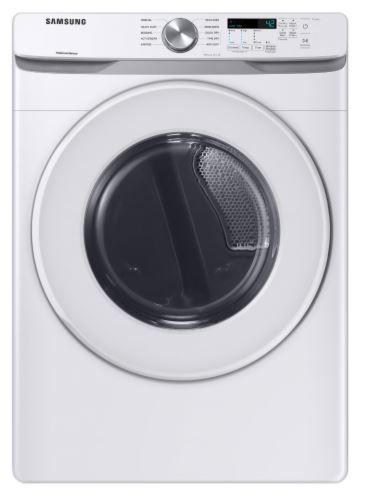 Samsung 6000 Series 7.5 Cu. Ft. White Front Load Gas Dryer | Orville's ...