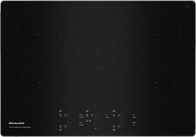 KitchenAid® 30" Stainless Steel Induction Cooktop | The Maytag Store