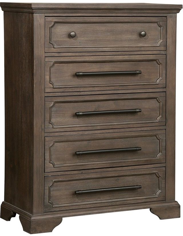 Mazin Furniture Toulan Distressed Dark Oak Chest | Old McDonald's ... Mazin Furniture Toulan Distressed Dark Oak Chest | Old McDonald's ...