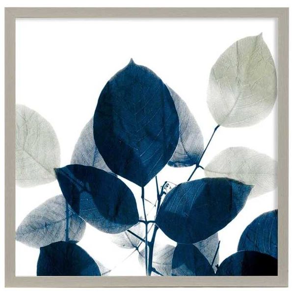 Stylecraft Midnight Leaves I Blue/White Wall Art | Colder's | Milwaukee ...